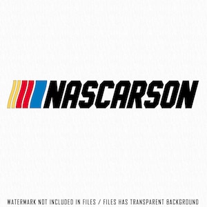 Nascarson Png, Nascarson Stickers, Nascar Png, Instant Download, Nascar ...