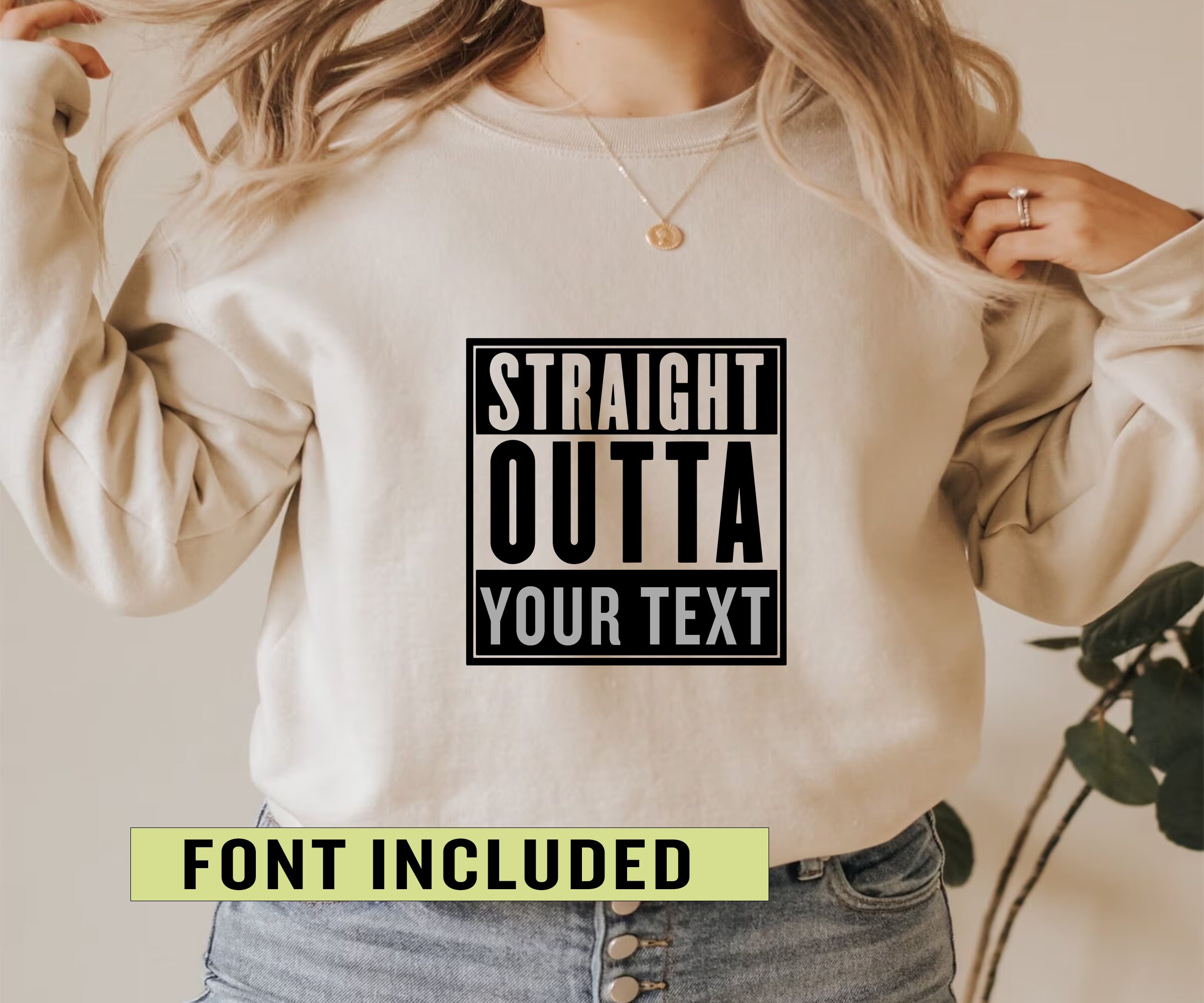 Straight Outta Png, Straight Outta Your Text SVG, Straight Outta Energy ...