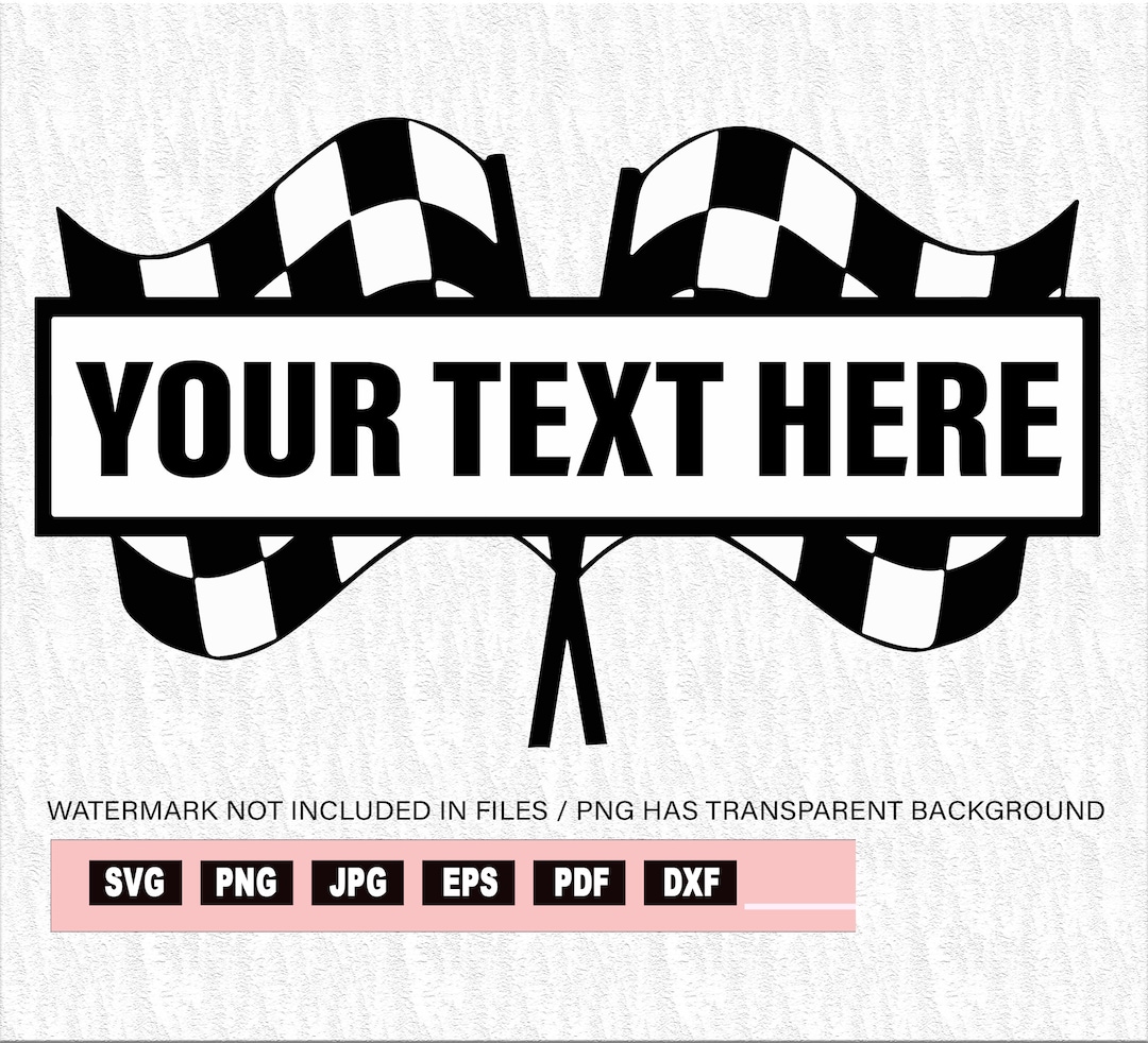 Racing Flag SVG, Race Flags Custom, Race Flag Stickers, Checkered Flag ...