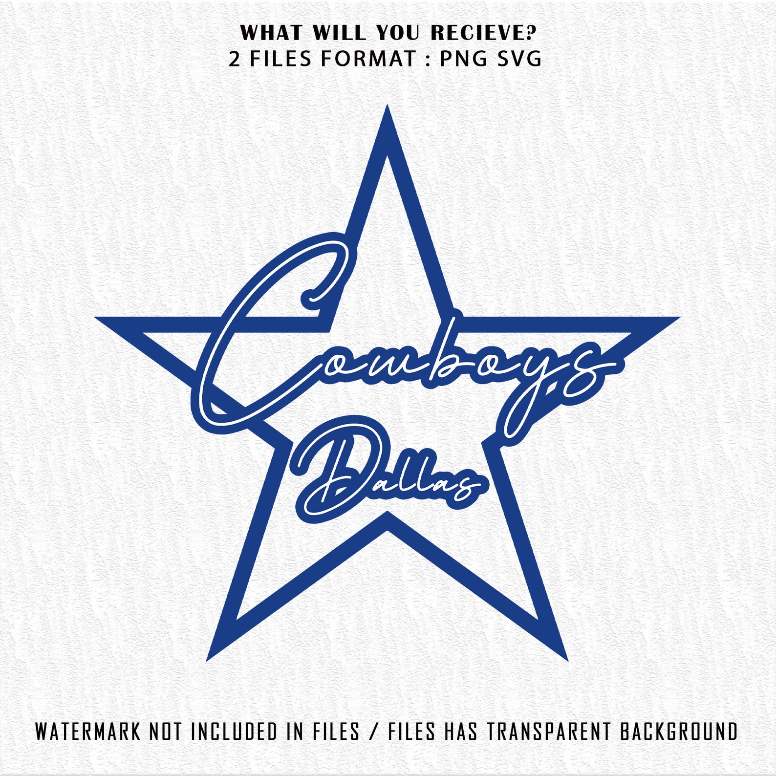 Star Cowboy SVG PNG Cowboy Star Svg Football Team Svg - Etsy
