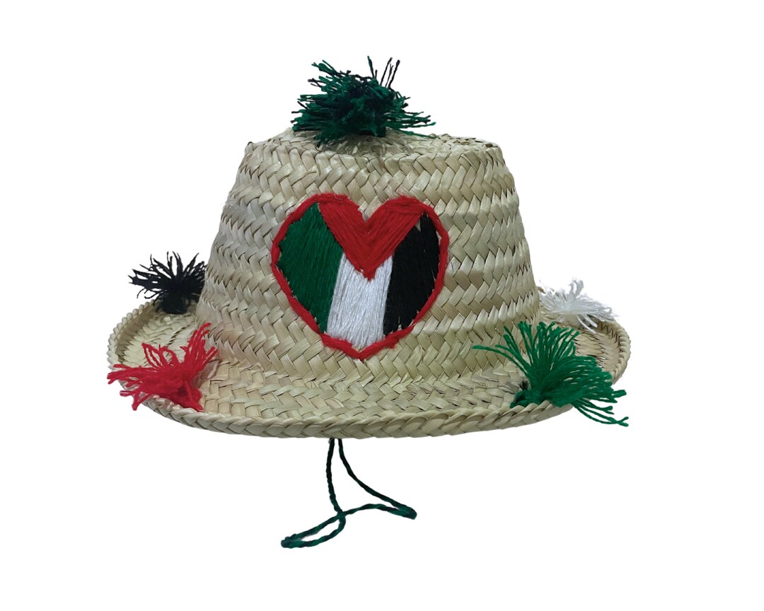I Love You Palestine PALESTINE Straw Hat Sun Protection Palestine Hat ...