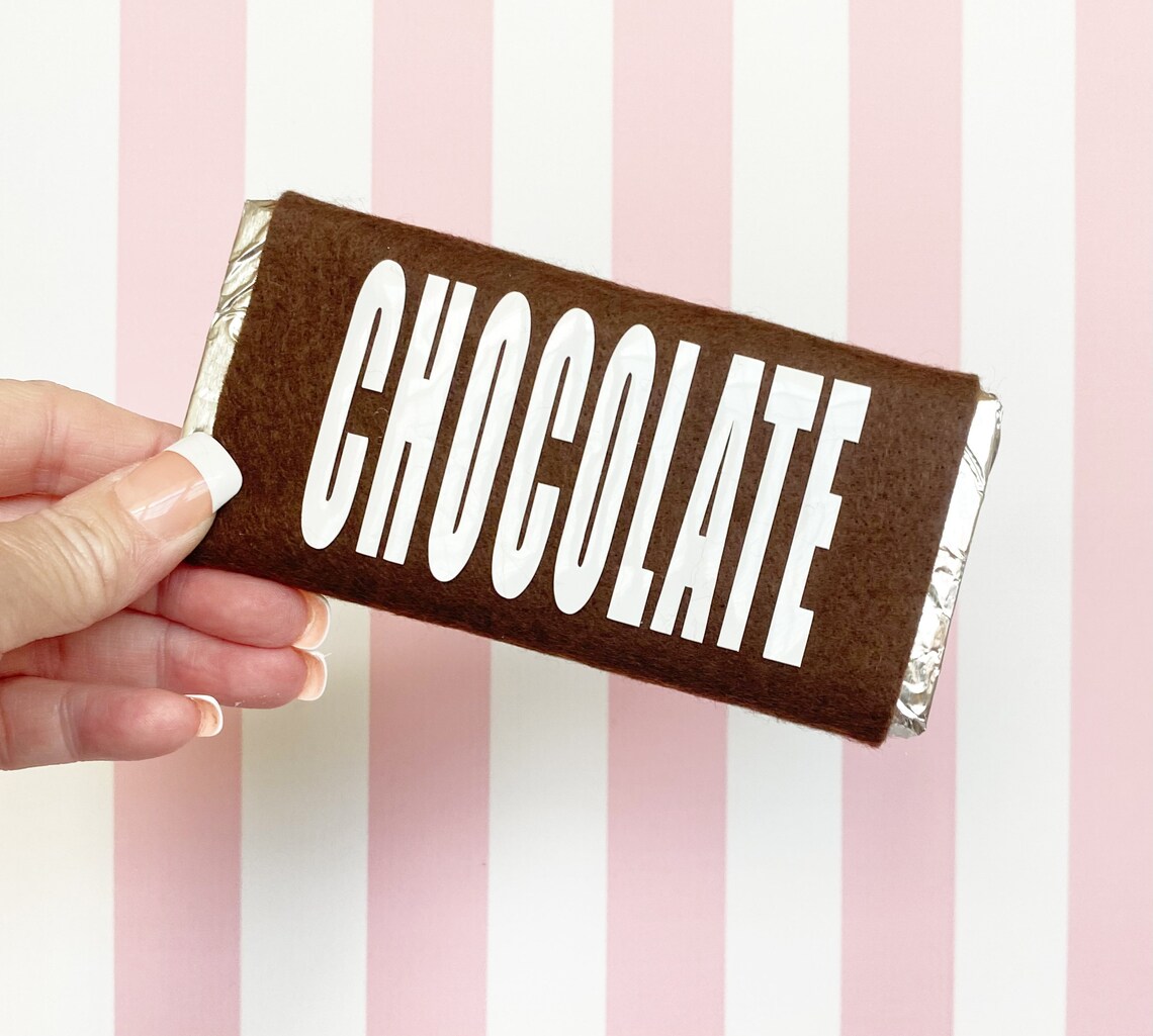 Faux Chocolate Bar, Halloween Decor, Fake Candy, Attachment for Wreaths ...