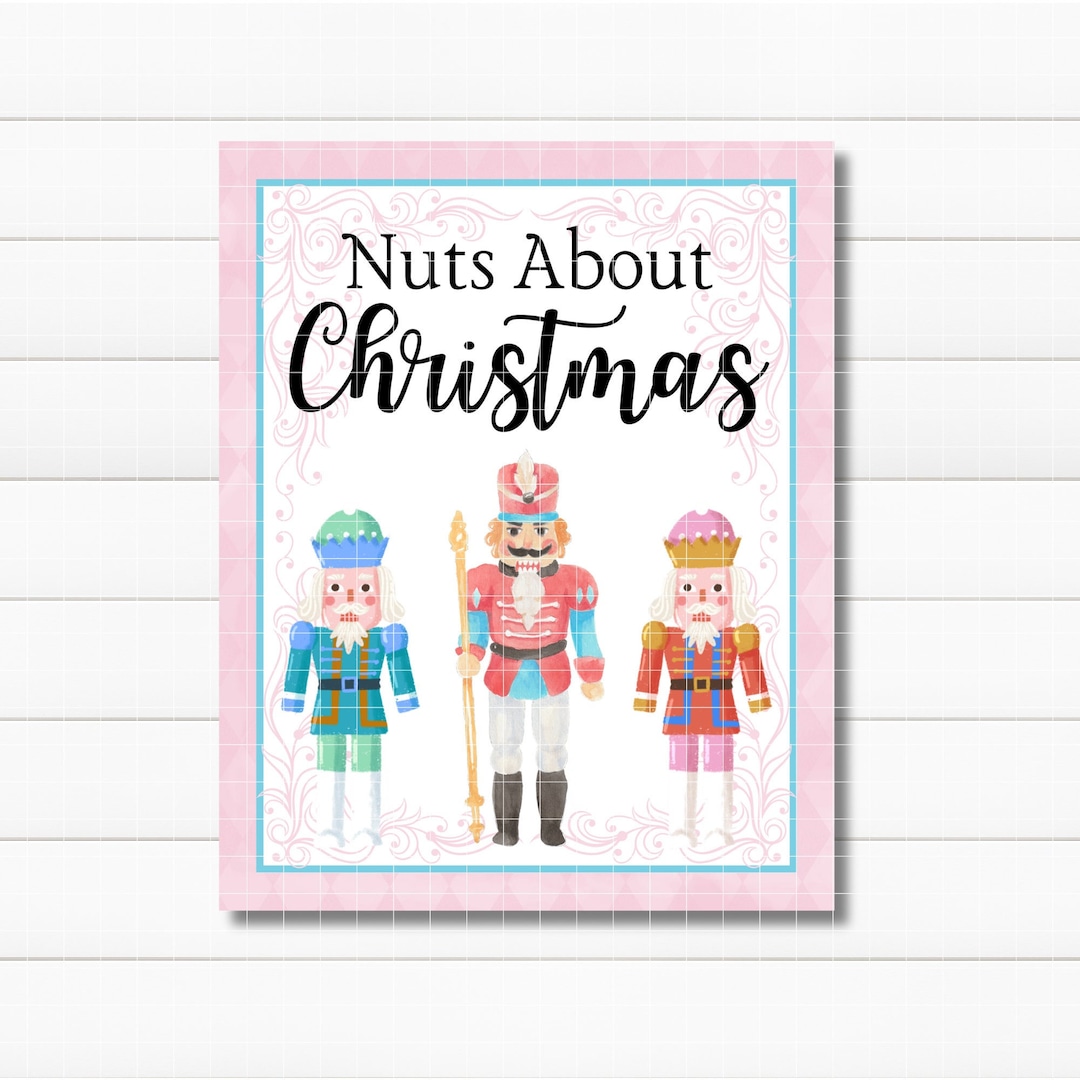 Nutcracker Wreath Sign, Nutcracker Christmas Decor, Nuts About ...