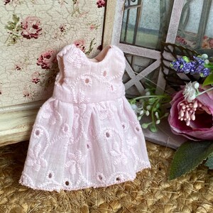 Cotton Lace Dress for Mouse 12 Cm ( 5 In) Mouse 5 in Clothes Mice - Etsy