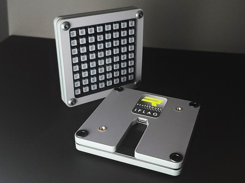 Reaperware Iflag V3 - Sim Racing Iflag 8x8 LED RGB Matrix Display ...