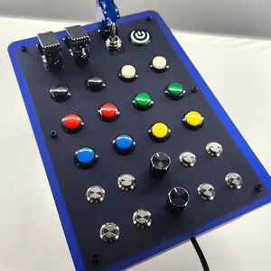 Reaperware 30-pro USB Button Box for PC Sim Racing and Flight Sims - Etsy