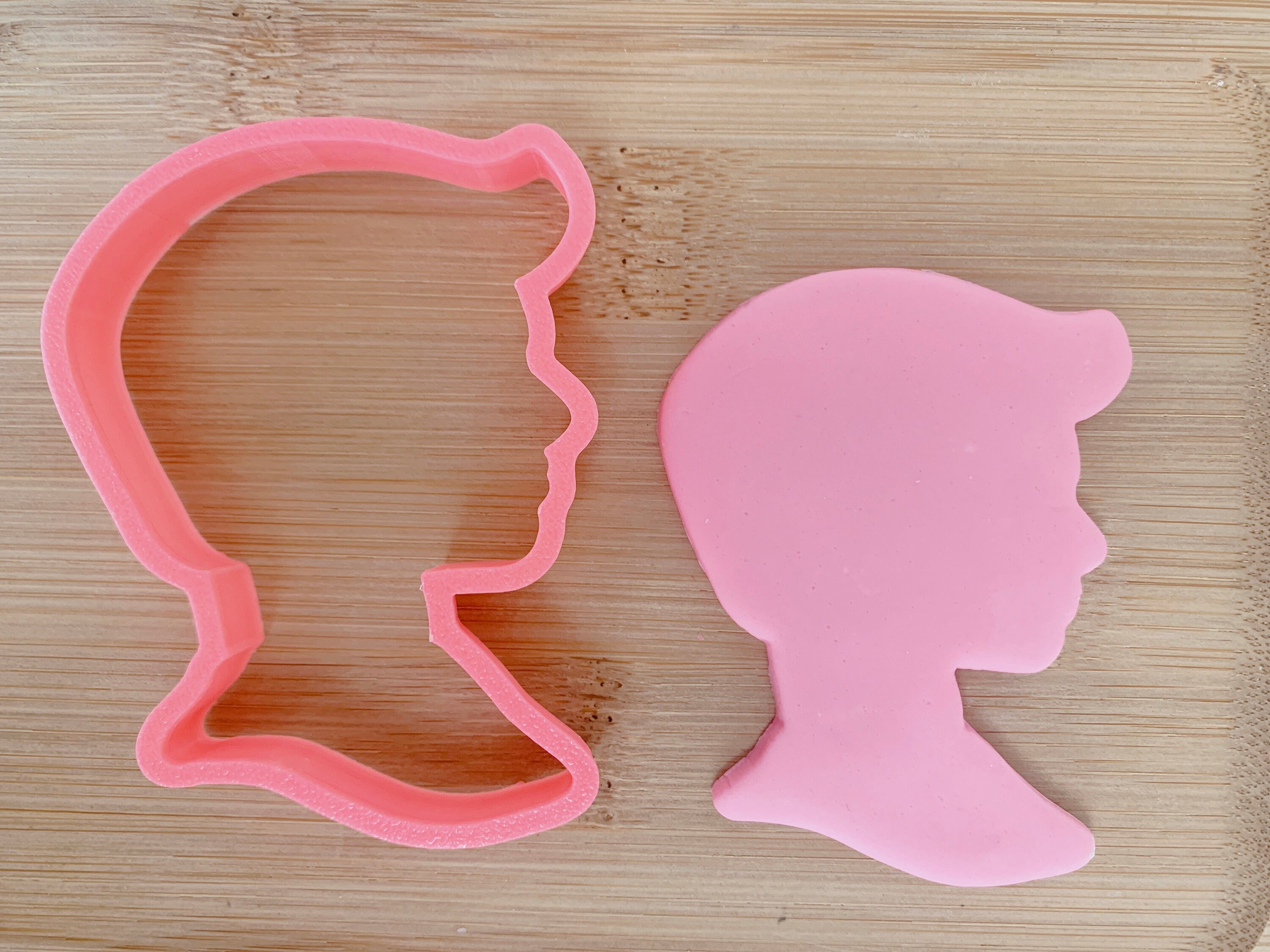 Ken Head Silhouette Cookie Cutter - Etsy