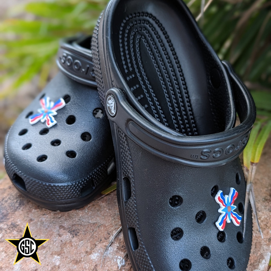 Assyrian Flag Croc Charm - Etsy