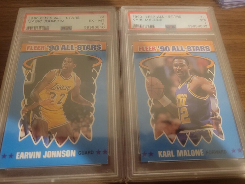 1990 Fleer Allstars Lot - Etsy