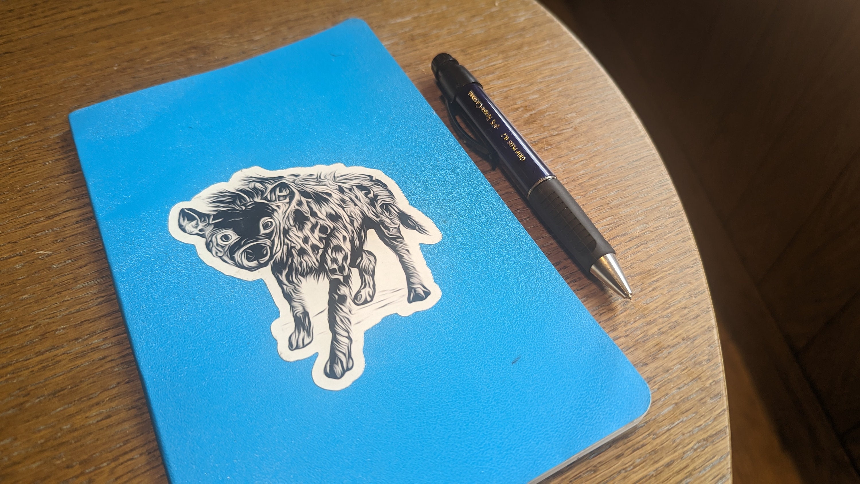 Spot the Hyena Sticker Hyena Laptop Sticker - Etsy UK