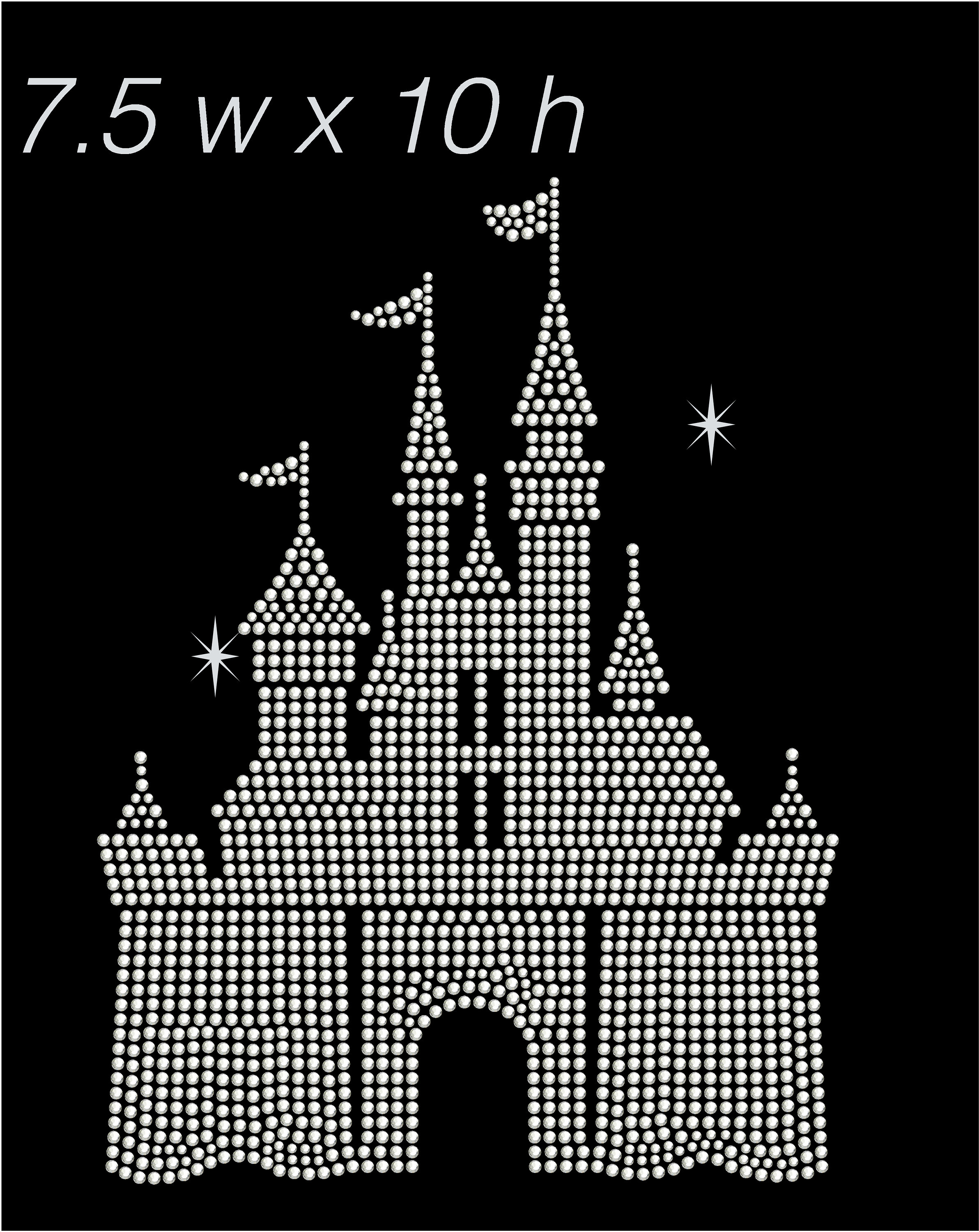 Castle ,SVG Download, Rhinestone Svg File, Digital File, Castle Svg ...