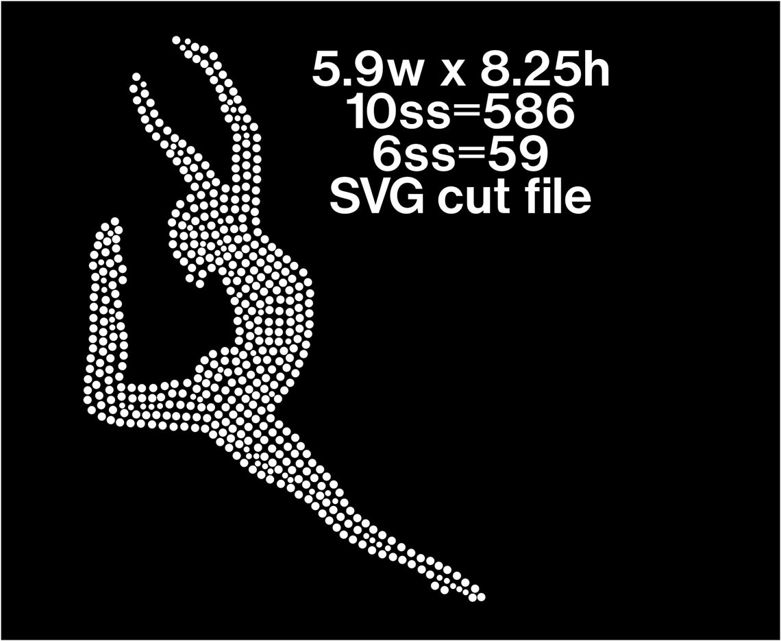 Dancer SVG Download, Rhinestone Svg File, Digital File, Dancer Svg ...