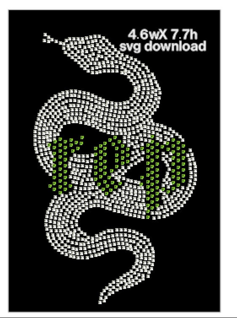 Snake SVG Download, Rhinestone Svg File, Digital File, Reputation ...