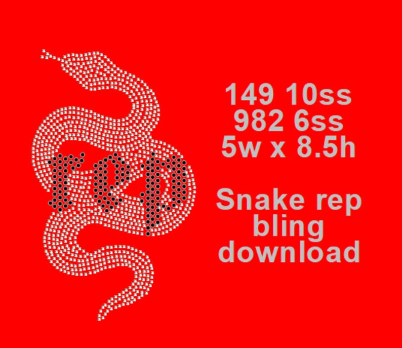 Snake SVG Download, Rhinestone Svg File, Digital File, Reputation ...