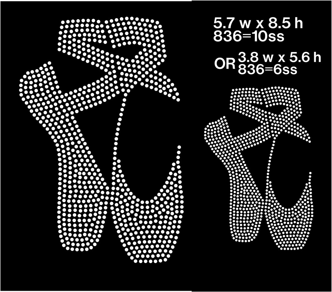 Ballet Shoes SVG Download, Rhinestone Svg File, Digital File, Ballet ...
