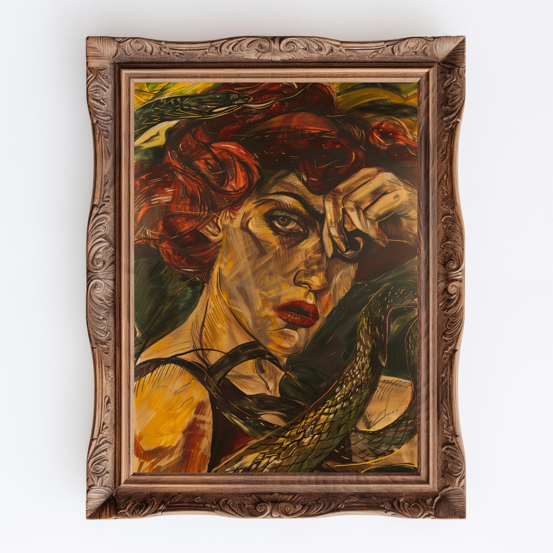 Vamp Vamp Style Goth Poster, Divine Feminine Whimsigoth Unique Wall Art ...