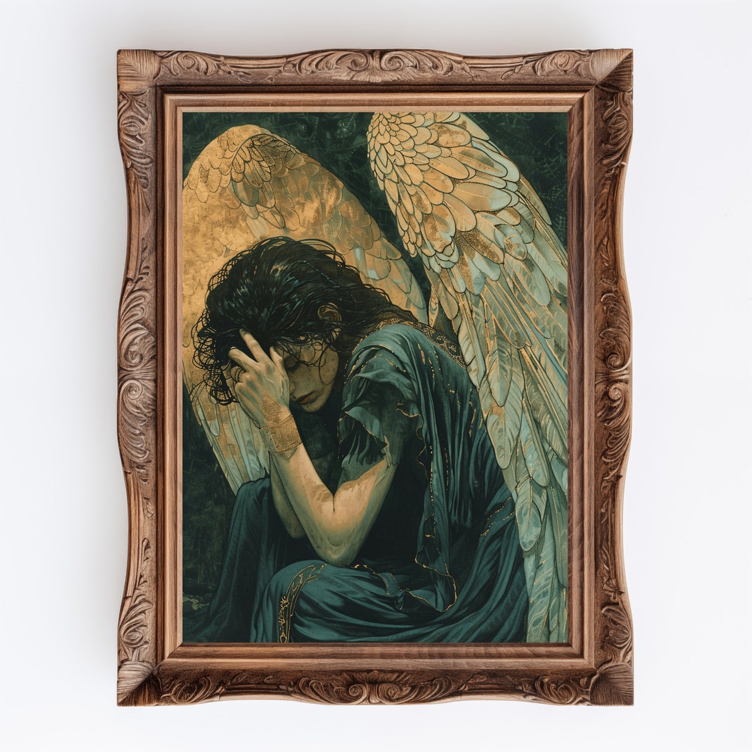 Dark Angel | Renaissance Inspired Dark Fantasy Fallen Angel, Gothic ...