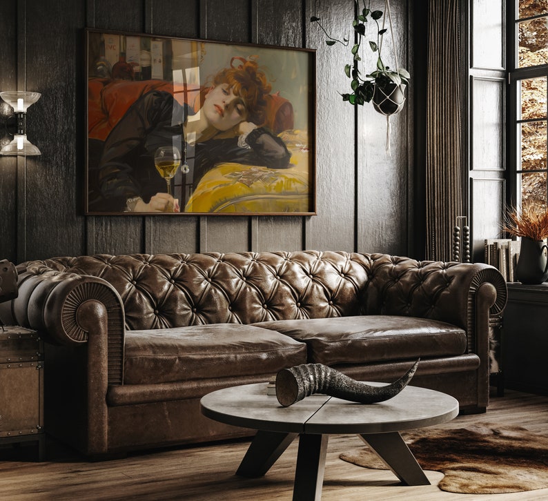 Decadent | Dark Academia Victorian Woman Portrait Art, Aesthetic ...