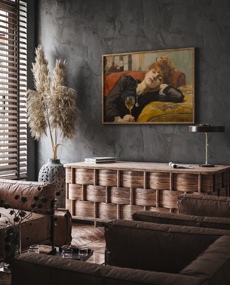 Decadent | Dark Academia Victorian Woman Portrait Art, Aesthetic ...