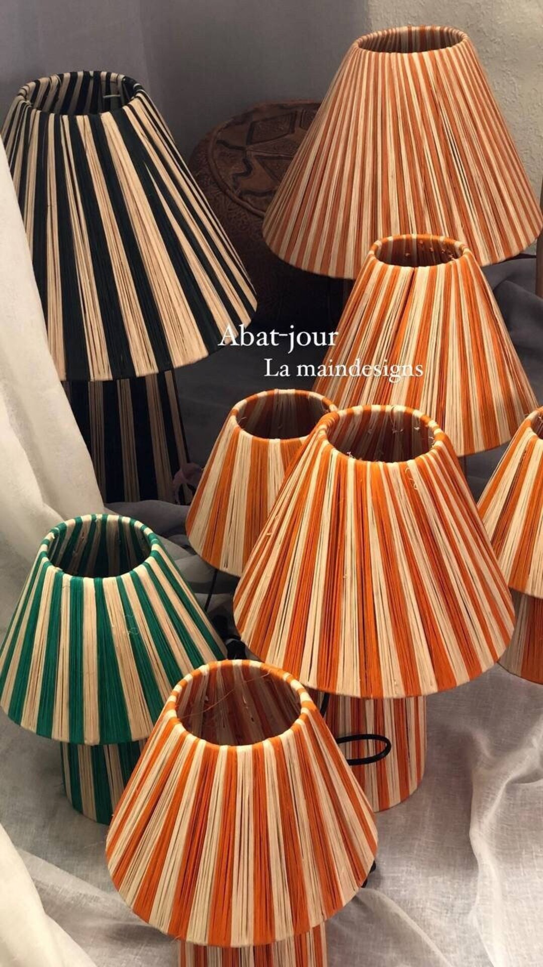 Raffia Lamps Natural Raffia Lamp,with ELECTRICAL SYSTEM - Etsy