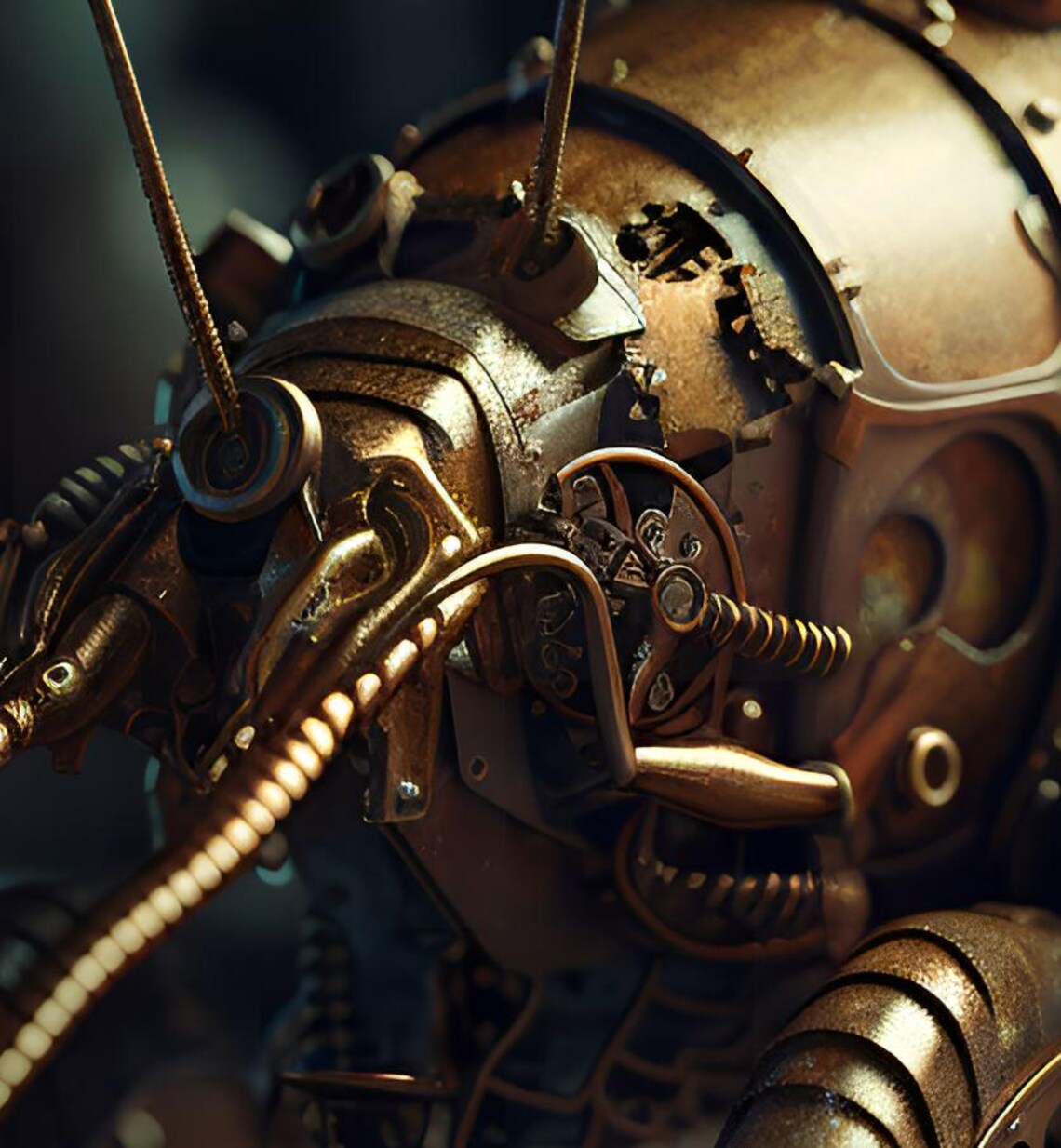 Steampunk Fly, Beetle, Spider, Insect, Digital Art, Set of 4 Images ...