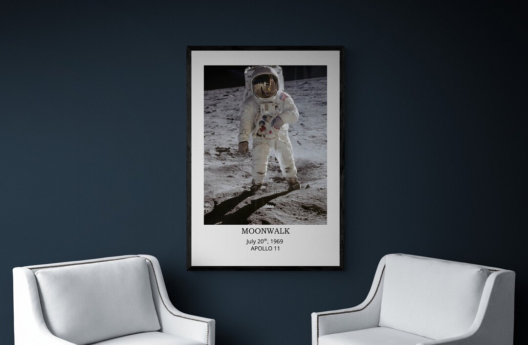 Apollo Poster Nasa Print Moon Landing Download Astronaut Moon Poster ...