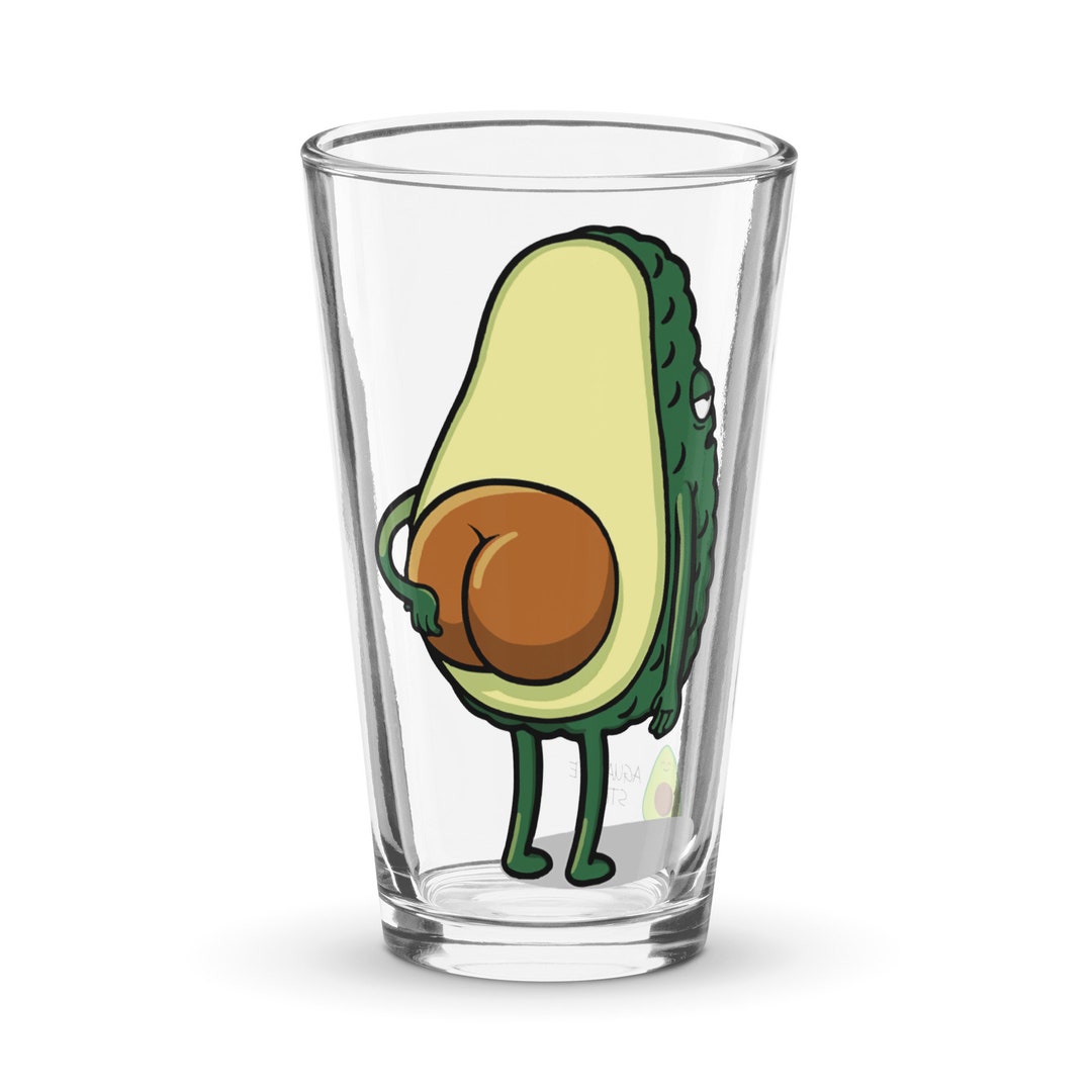 Sloth Avocado Beer Cup Glass - Etsy