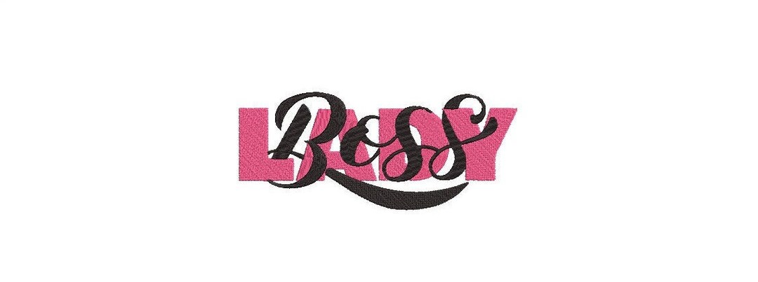Lady Boss Embroidery Design, CEO Embroidery, Boss Babe Embroidery, 8 ...