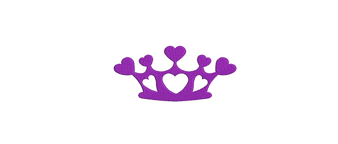 Crown Machine Embroidery Design, Princess Embroidery, Queen Embroidery ...