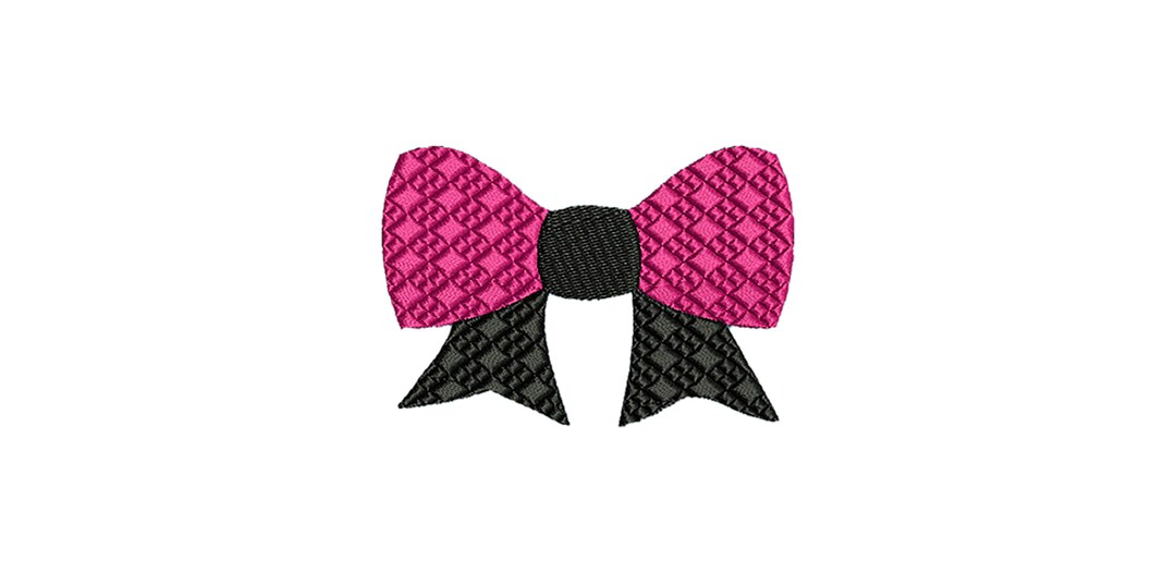 Bow Machine Embroidery Design, Ribbon Embroidery Design, Baby Girl ...