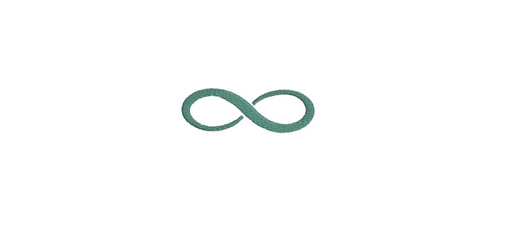 Infinity Sign Machine Embroidery Design, Eternity Embroidery, Digital ...