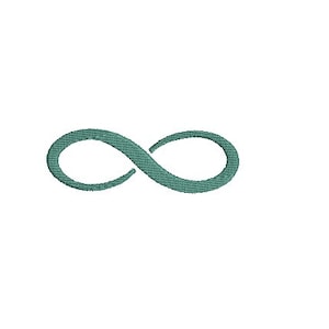 Infinity Sign Machine Embroidery Design, Eternity Embroidery, Digital ...