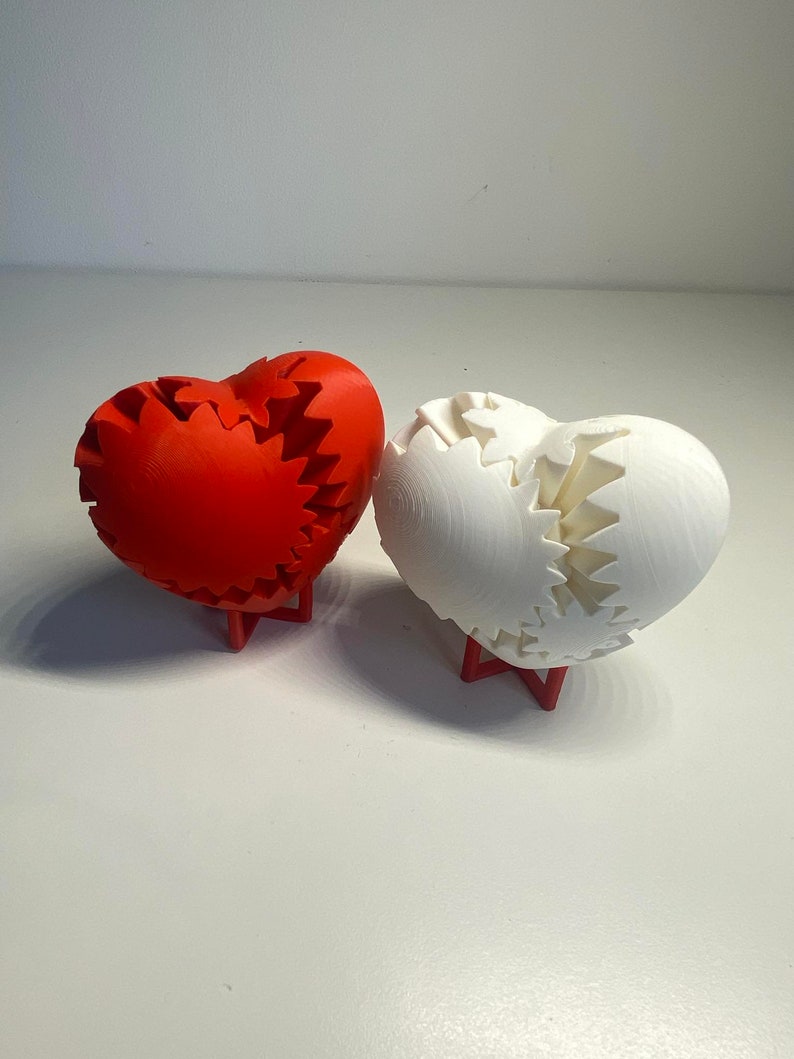 Rubik's Cube Heart - Etsy