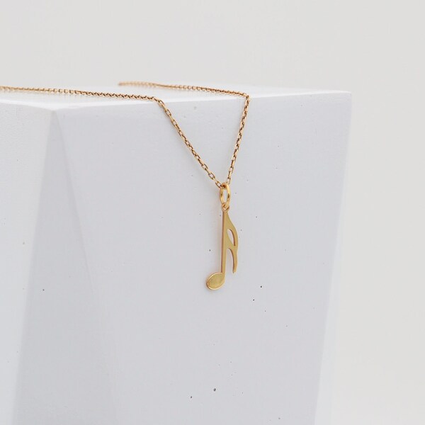 Gold Music Note - Etsy