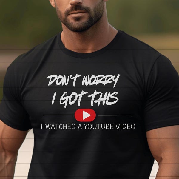 Youtube T Shirt - Etsy