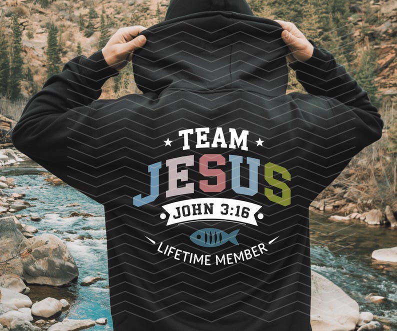 Team Jesus PNG: Christian Bible Verse, Religious Sublimation (digital ...