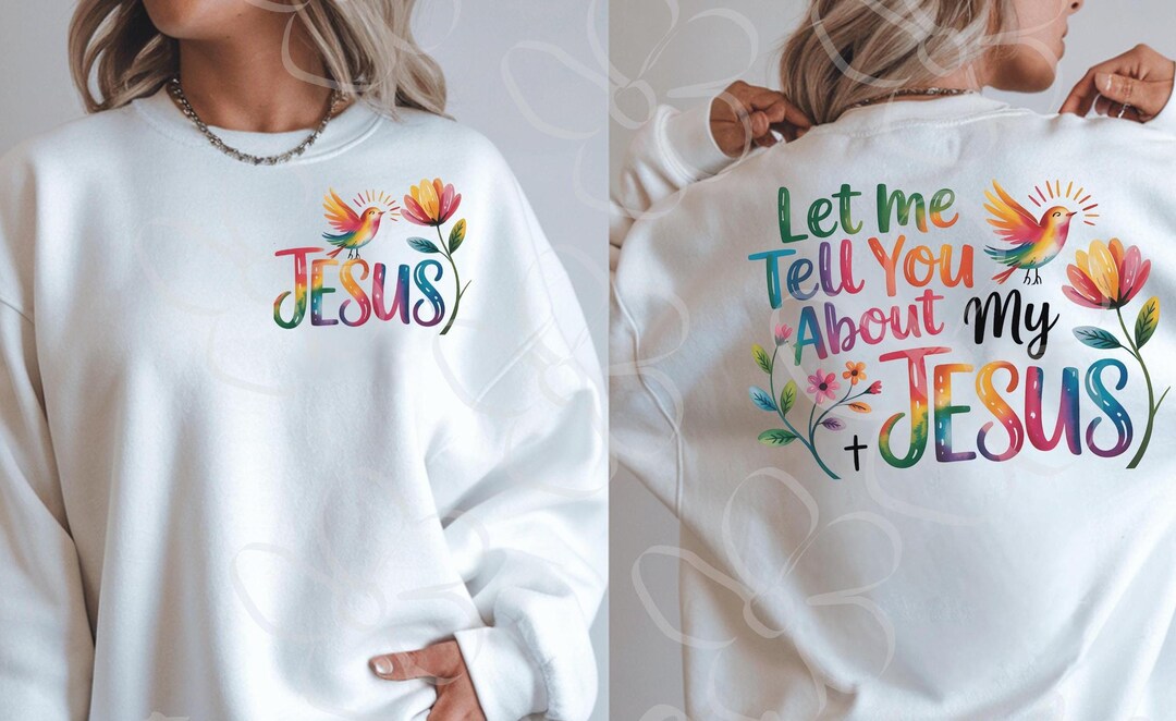 Jesus, Let Me Tell You About My JESUS PNG: Christian Bible Verse ...