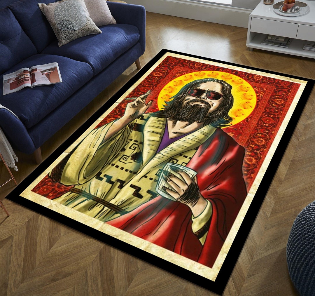 Dude Rug Big Lebowski Rug the Big Lebowski Rug Bowling Pin - Etsy