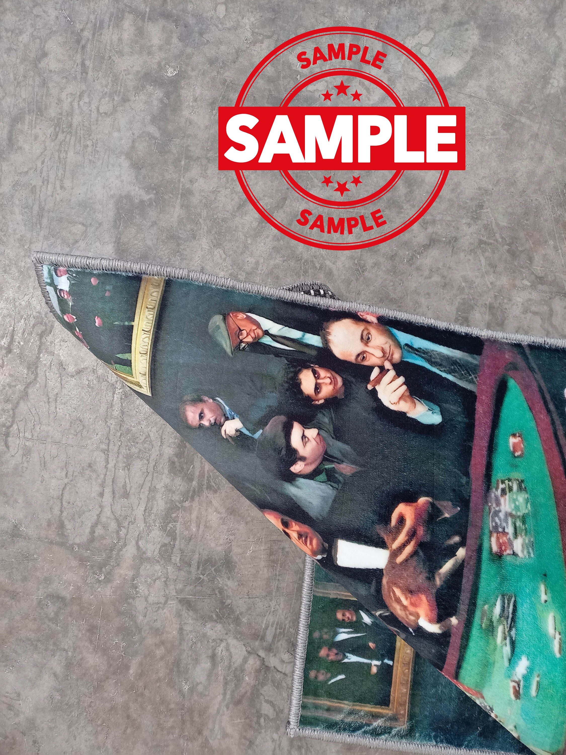 Scarface Rug, God Father Rug, Poker Theme Rug, Living Room Rug, Room ...