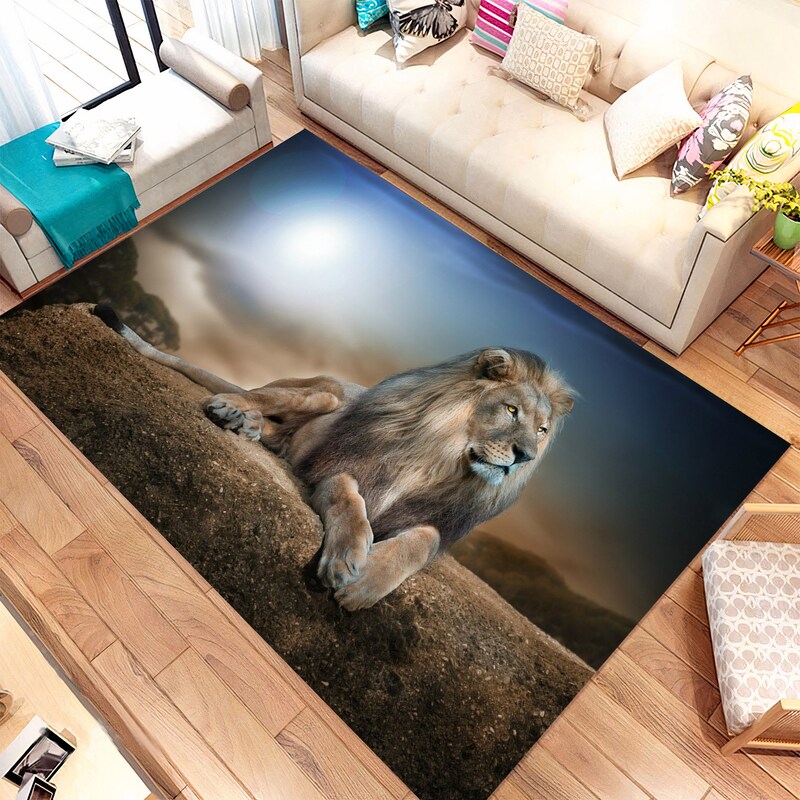 Lion Rug - Etsy