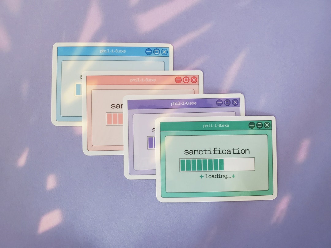 Sanctification Sticker | Christian Sticker | Christian Water Bottle ...