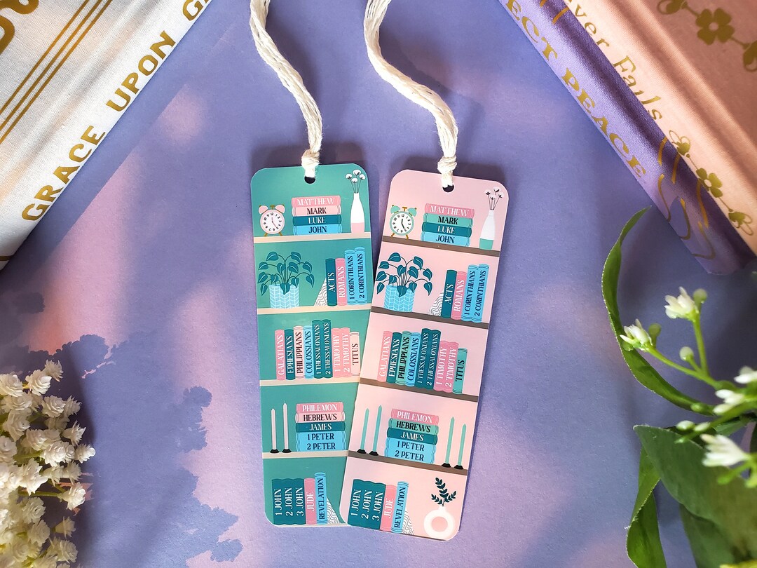 Books of the Bible Bookmark | Christian Gift | Bible Journal ...