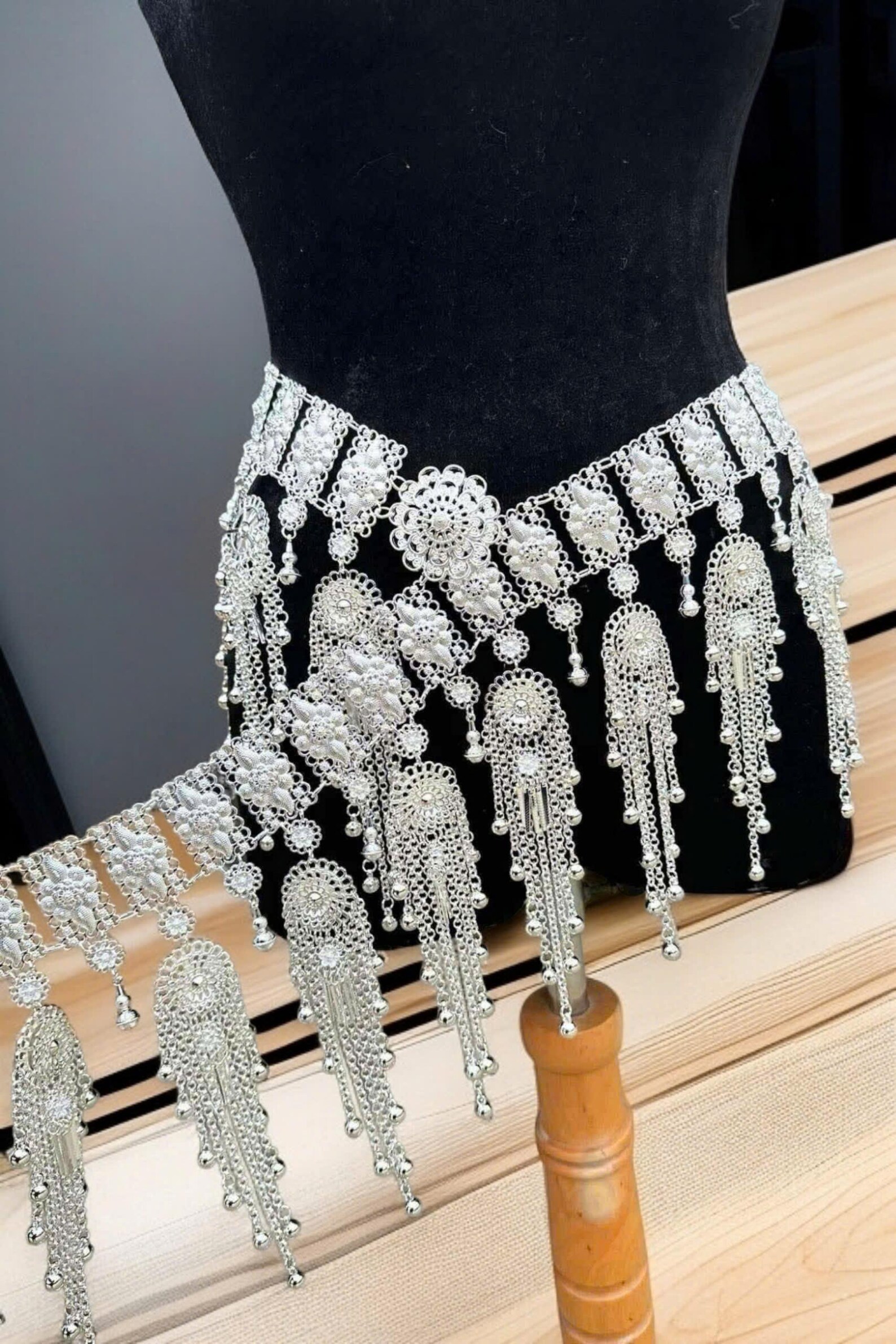 Hmong Silver Belt | Hill Tribe Belt | Exquisite Hmong Ethnic Jewelry ...