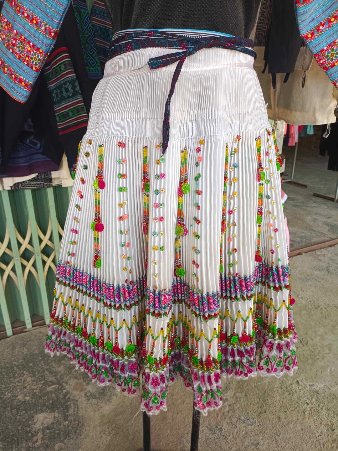 Hmong Dress for Women, Vintage Ethnic Hmong Clothes, Hmong Hill Tribe ...
