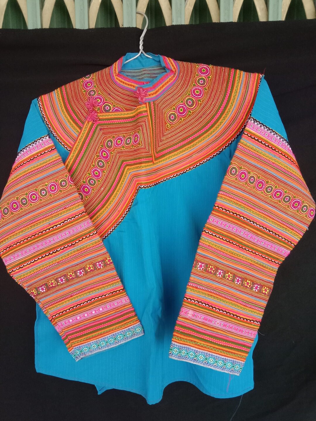 Vintage Hmong Shirt for Women, Handmade Traditional Hmong Shirt, Ethnic ...