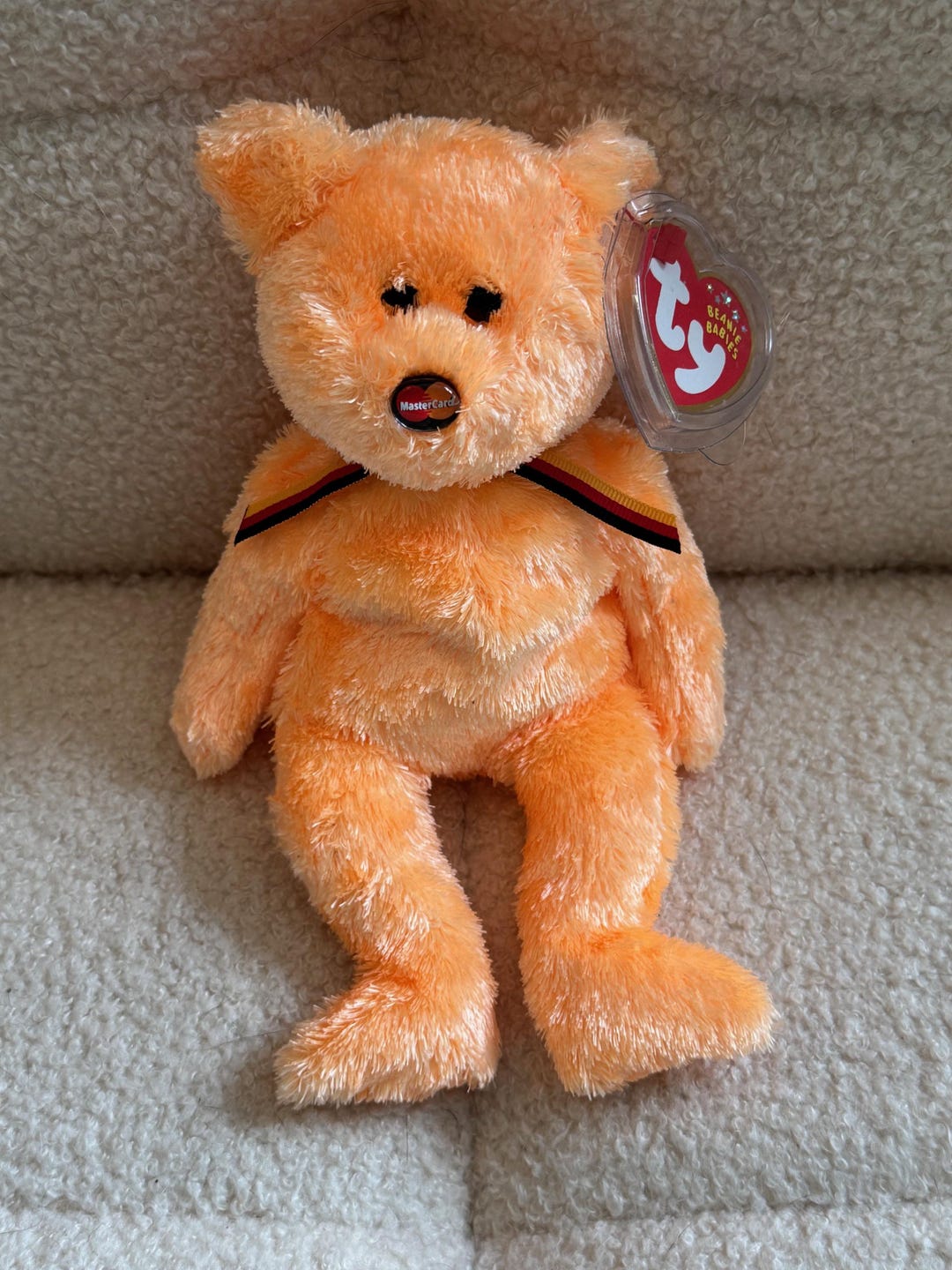 Ty Beanie Baby MC Mastercard Bear: Collectible Plush Toy - Etsy