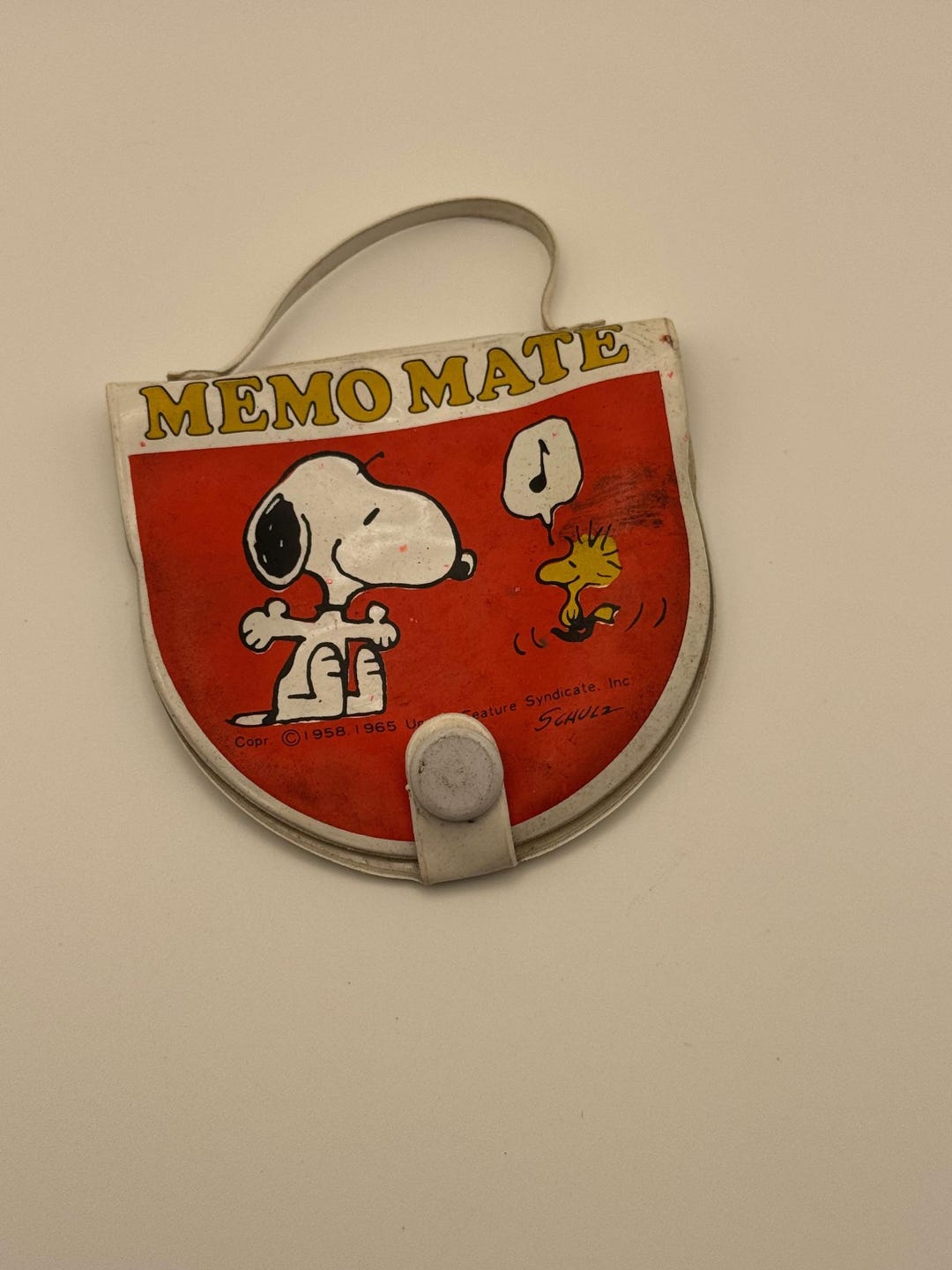 Vintage Snoopy Memo Mate | Snoopy Memo Mate | Snoopy Memo Mate Case - Etsy