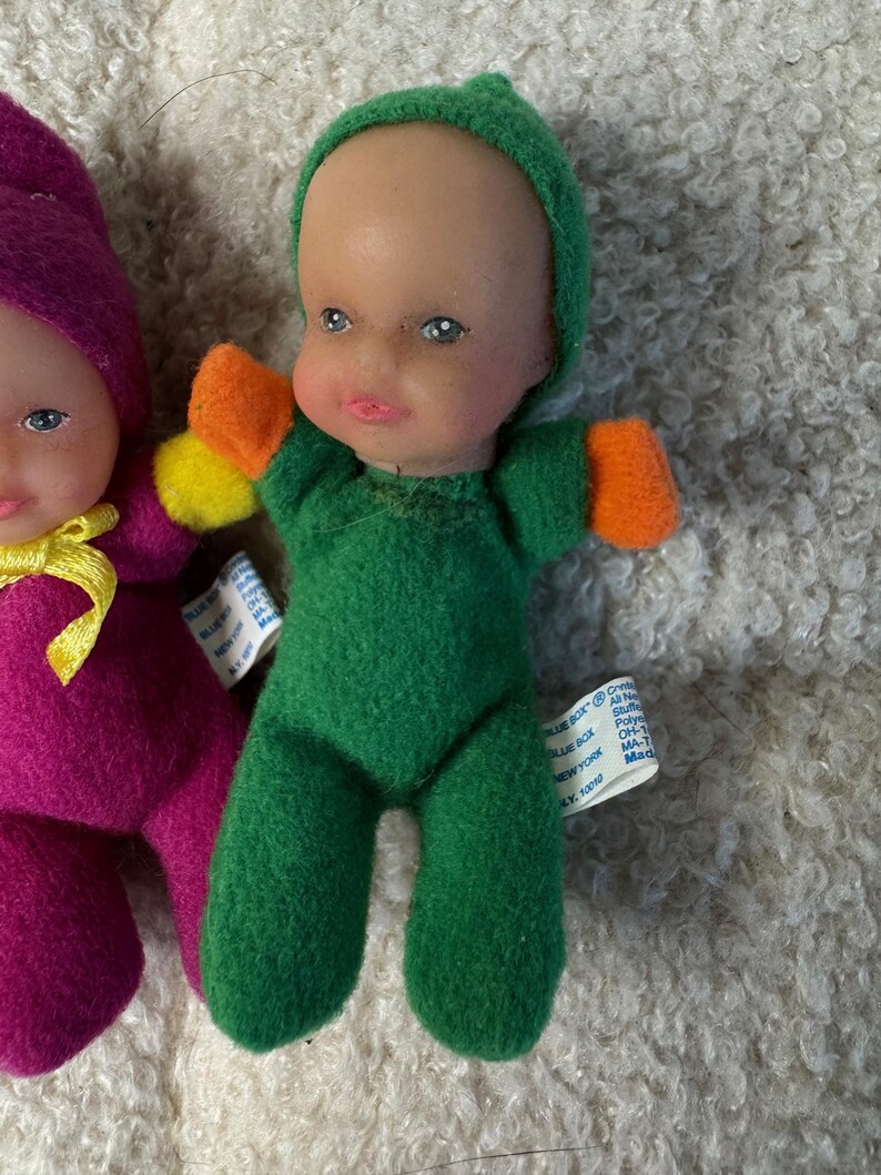 Matchbox Babies | Mini Beanie Dolls | Vintage Matchbox Babies | Vintage ...