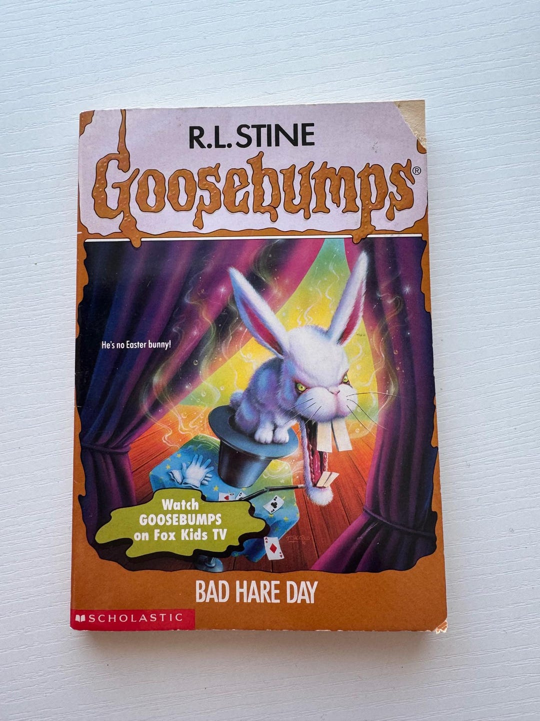Goosebumps Bad Hare Day | Vintage Goosebumps Book | Original Goosebumps ...