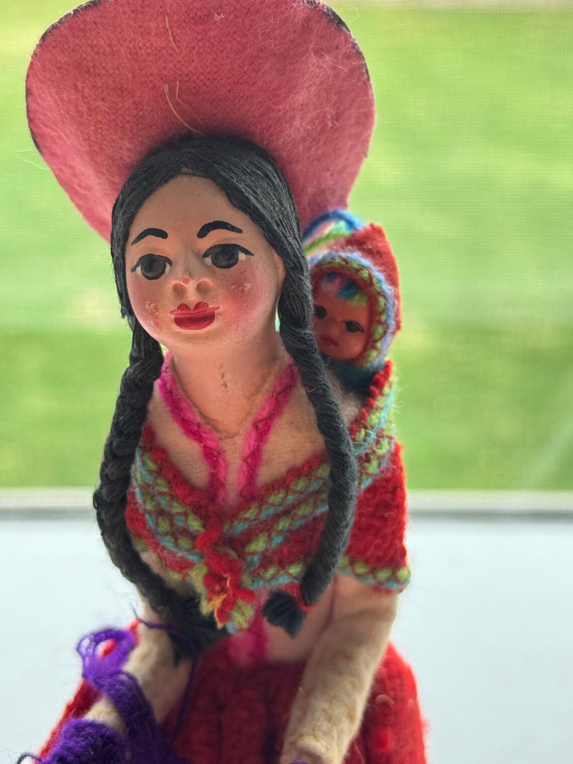 Vintage Peruvian Folk Art Doll | Vintage Peruvian Doll | Peruvian ...